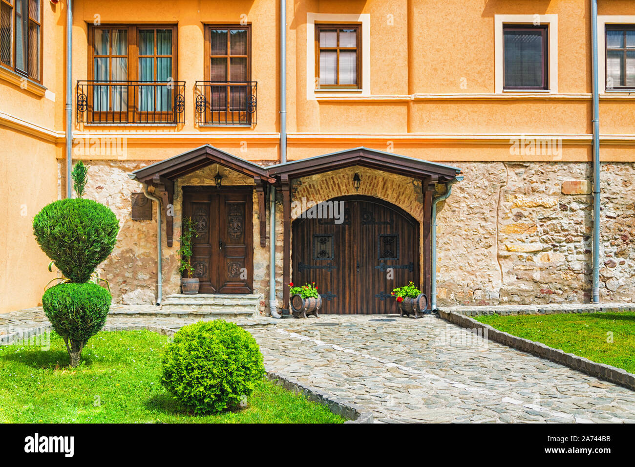 Ravanica monastery. Endowment of prince Lazar of Serbia, who is buried ...
