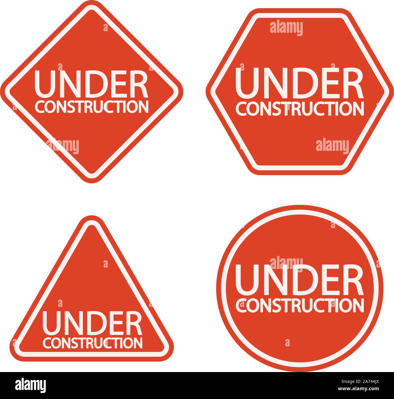 Under Construction Signs Clip Art