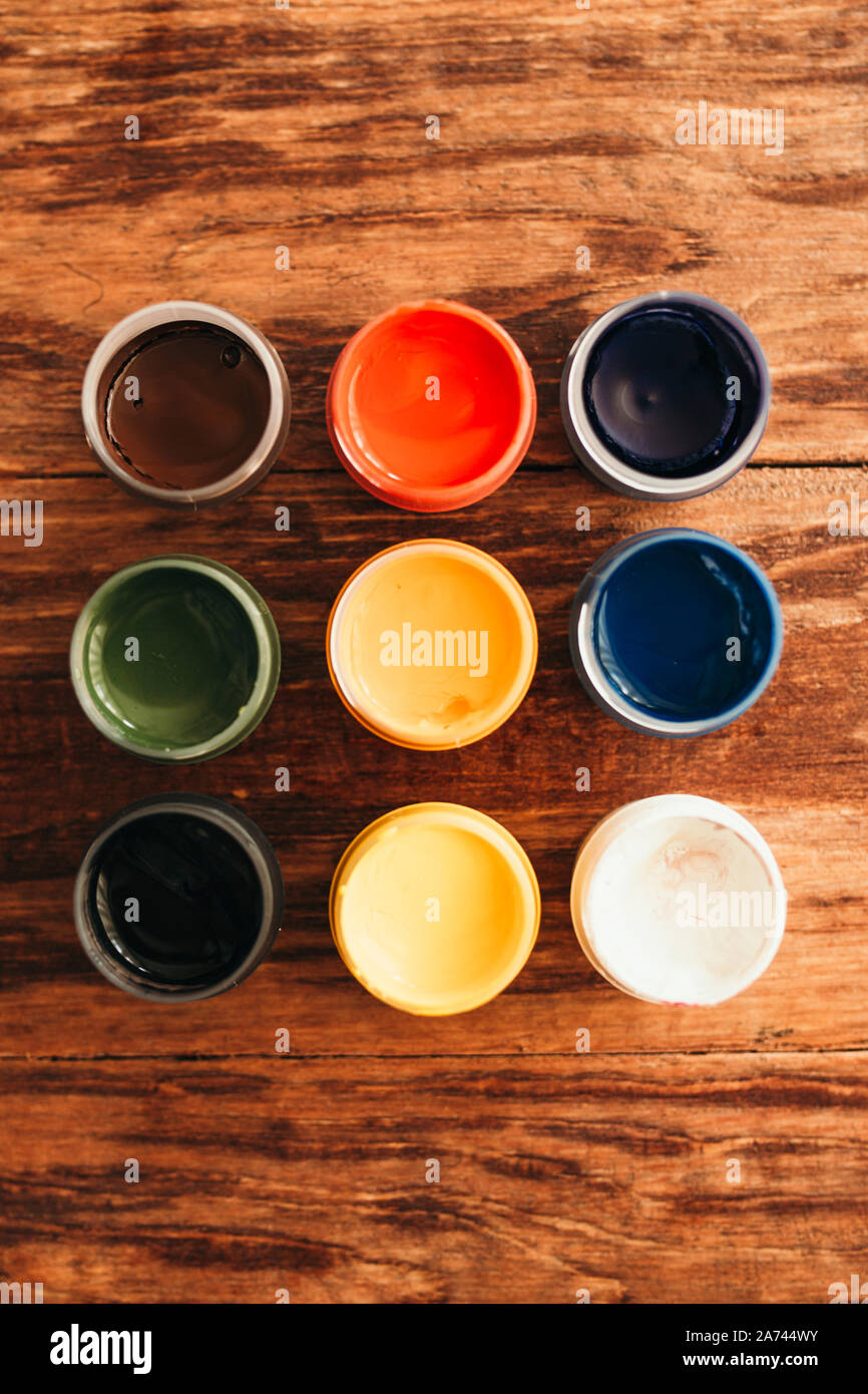 Paint palette box hi-res stock photography and images - Alamy