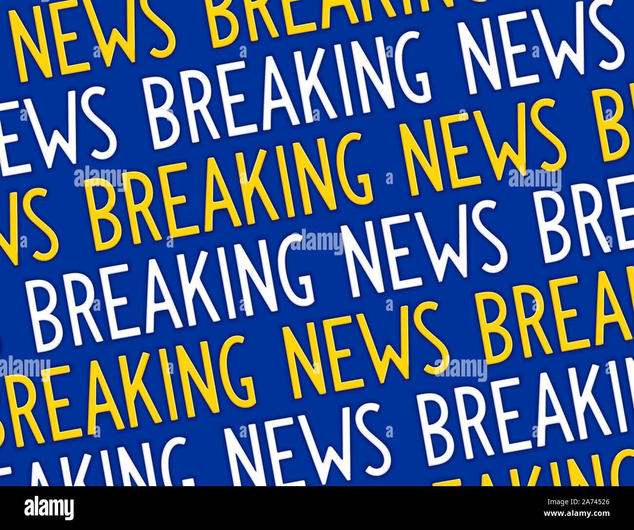 Tv news screen layout Stock Vector Images - Alamy