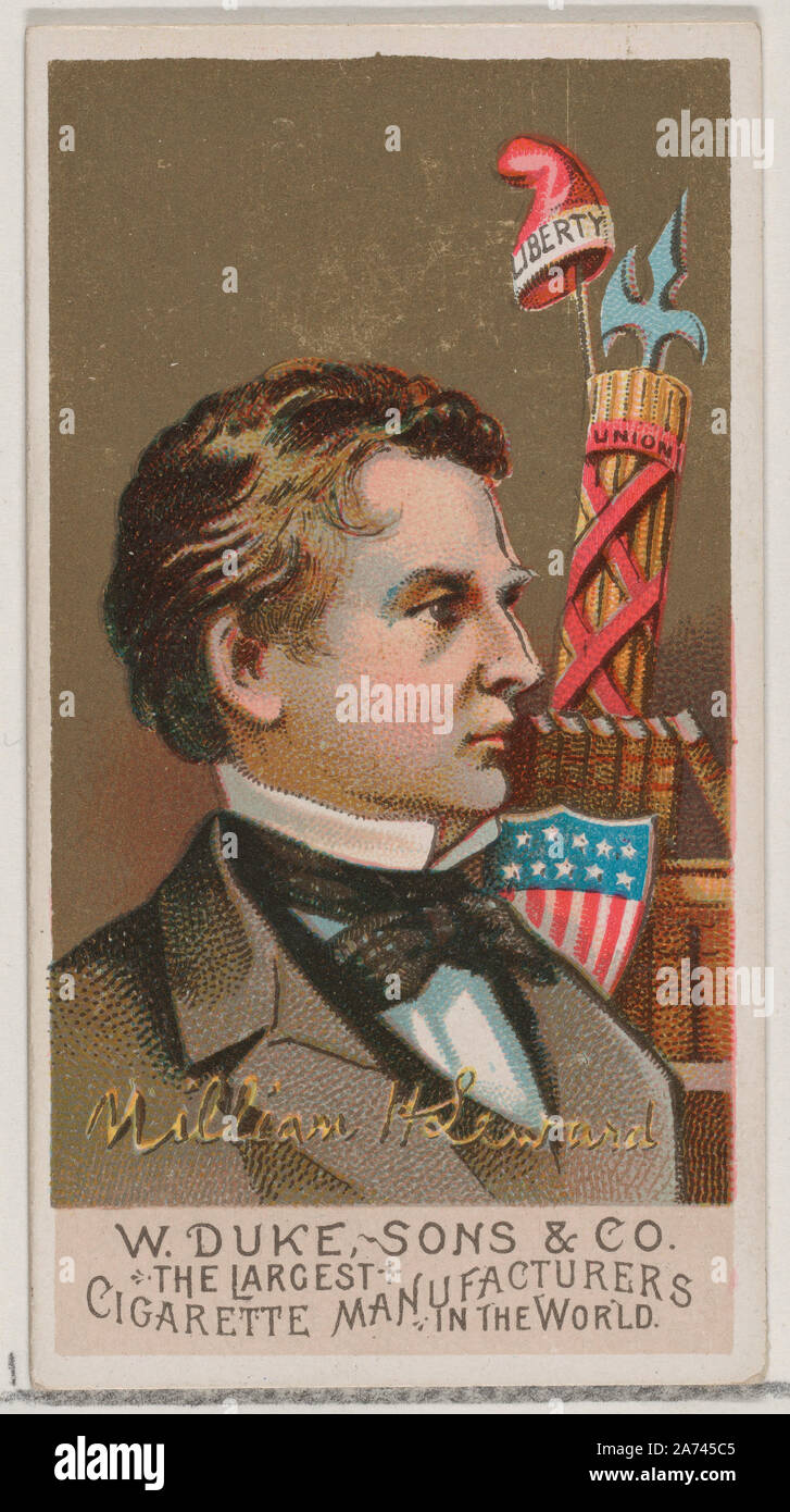 William seward portrait hi-res stock photography and images - Alamy