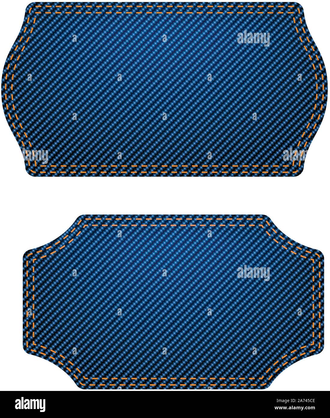 blue labels big set Stock Vector Image & Art - Alamy