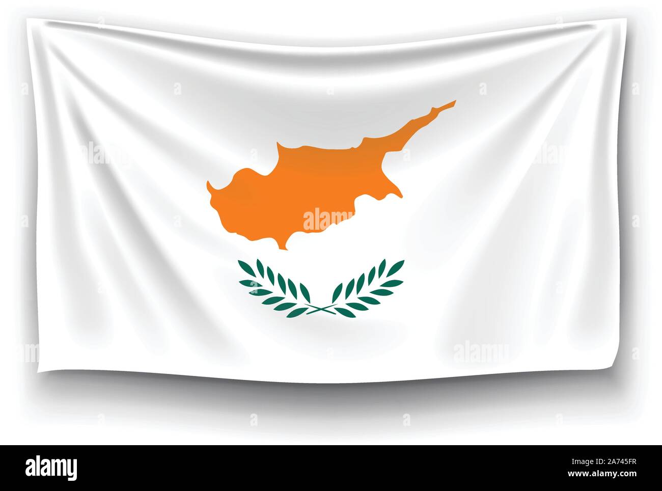 flag of cyprus Stock Vector Image & Art - Alamy