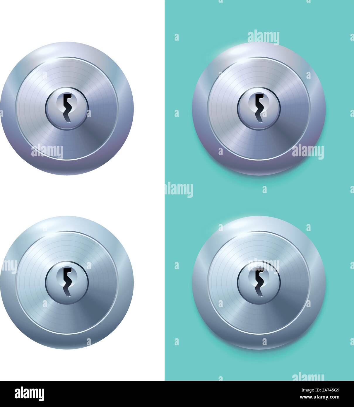 Picture lock Stock Vector Images - Alamy