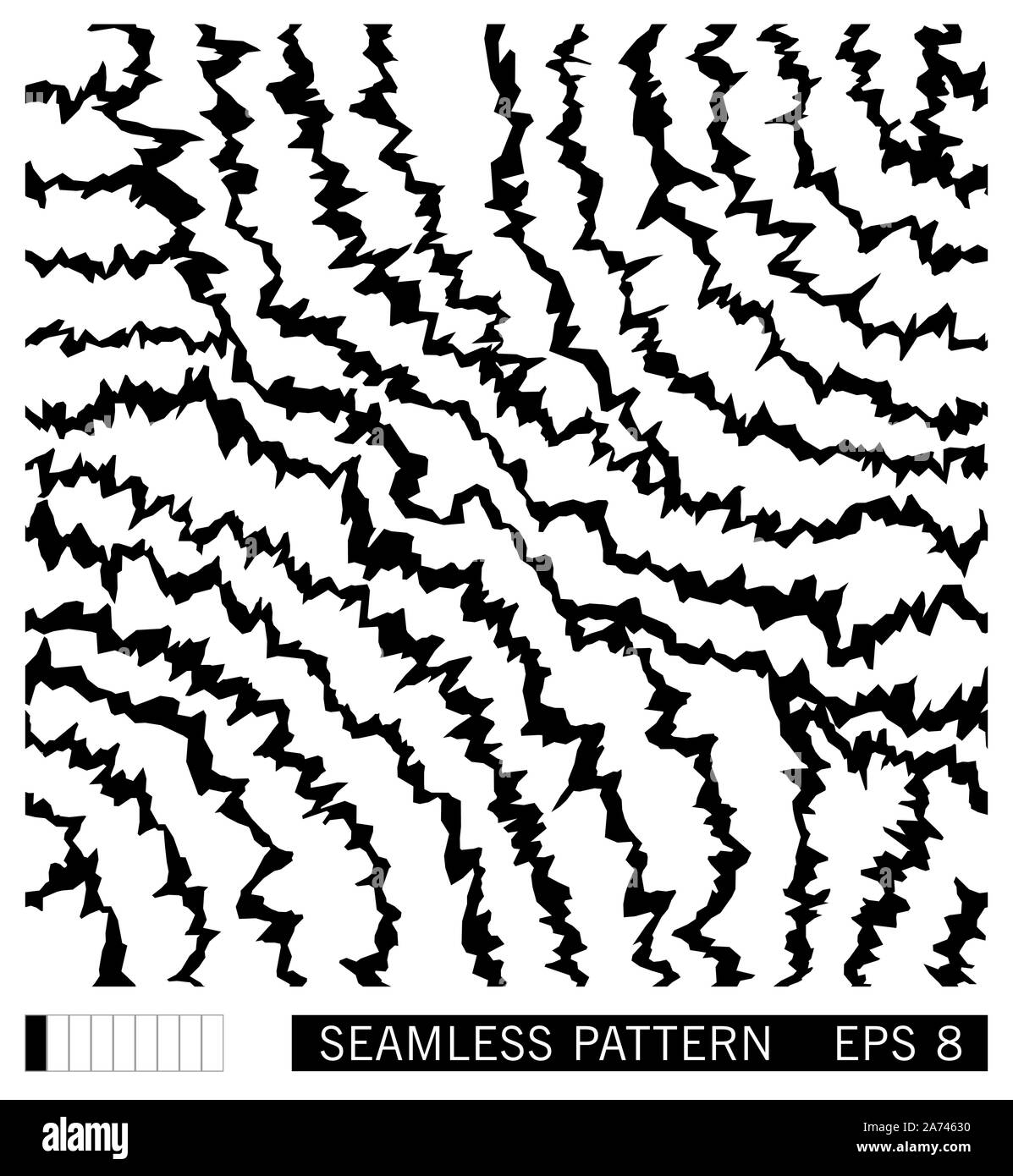 Edges jagged Stock Vector Images - Alamy