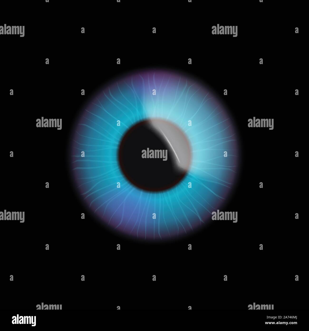 eye on dark background Stock Vector Image & Art - Alamy