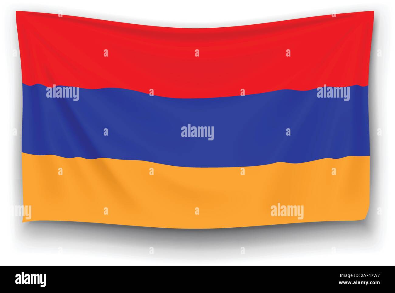 Armenia official flag Stock Vector Images - Alamy
