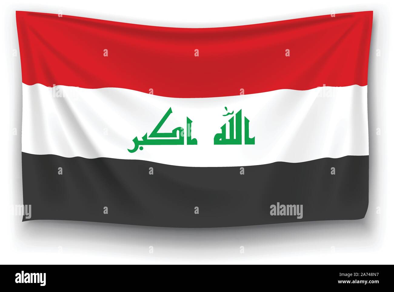 flag of iraq Stock Vector Image & Art - Alamy