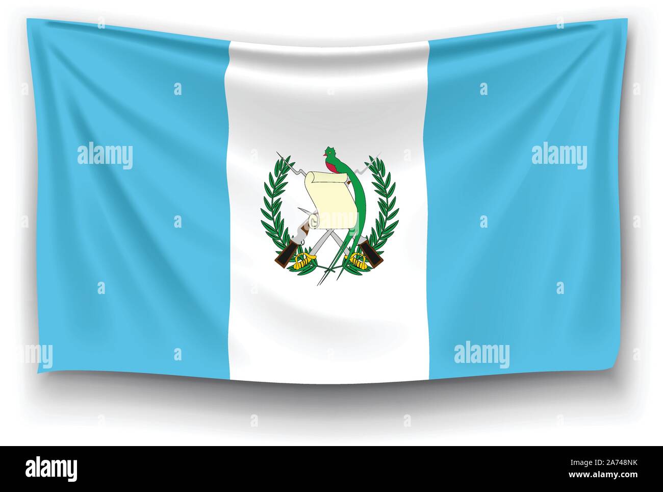 flag of guatemala Stock Vector Image & Art - Alamy