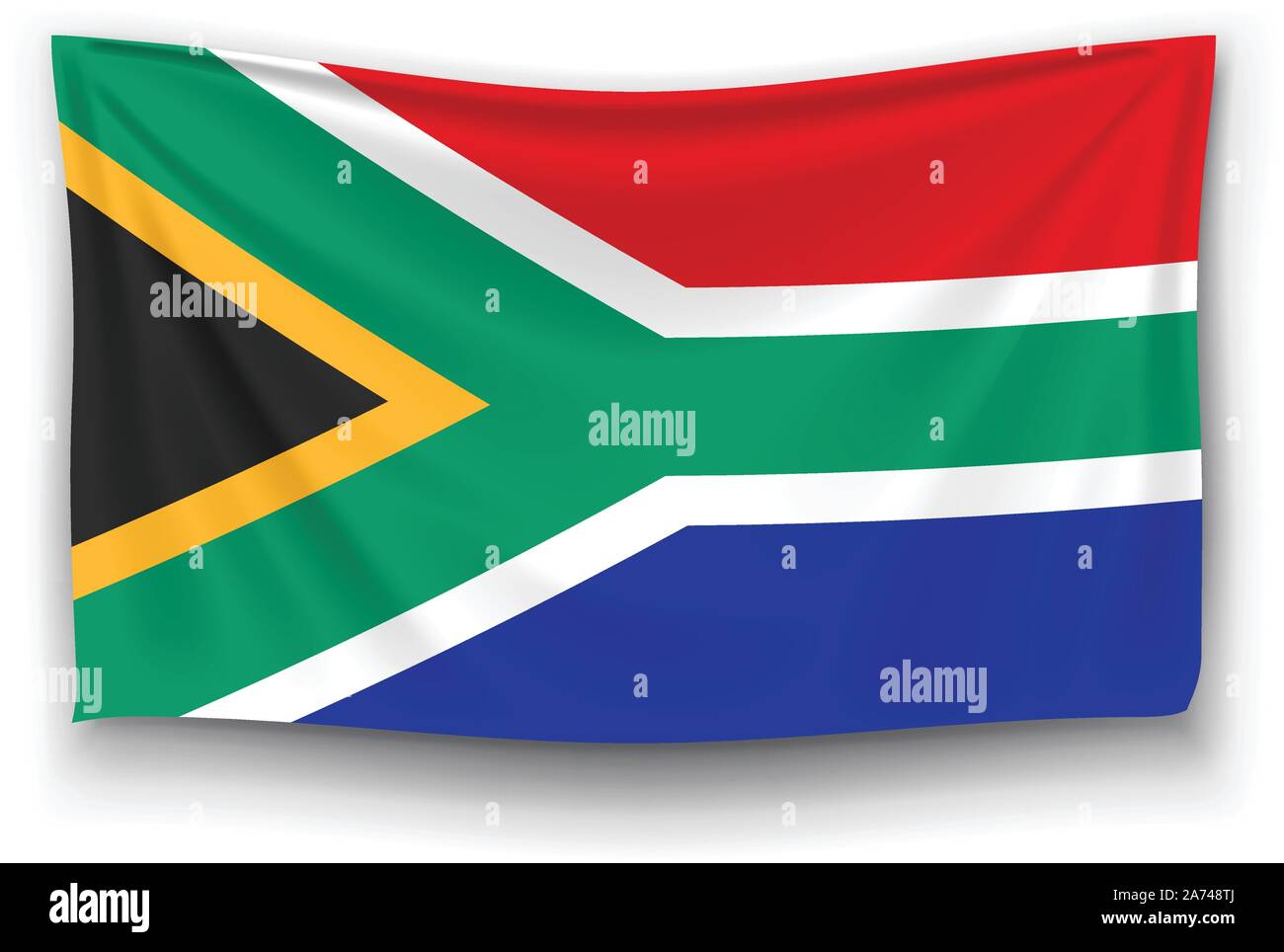South africa flag drawing Stock Vector Images - Alamy