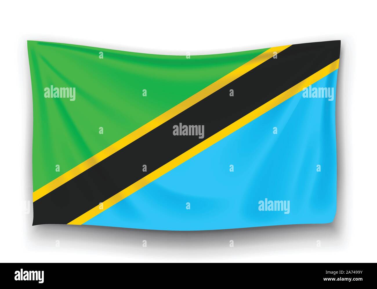 flag of tanzania Stock Vector Image & Art - Alamy