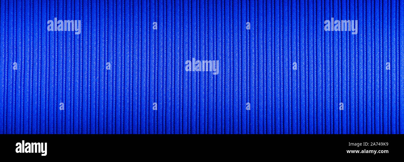 Decorative background blue color, striped texture upper and lower ...