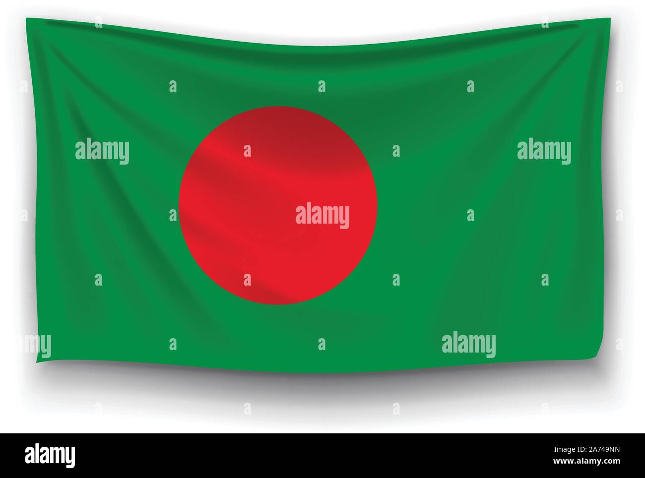flag of bangladesh Stock Vector Image & Art - Alamy