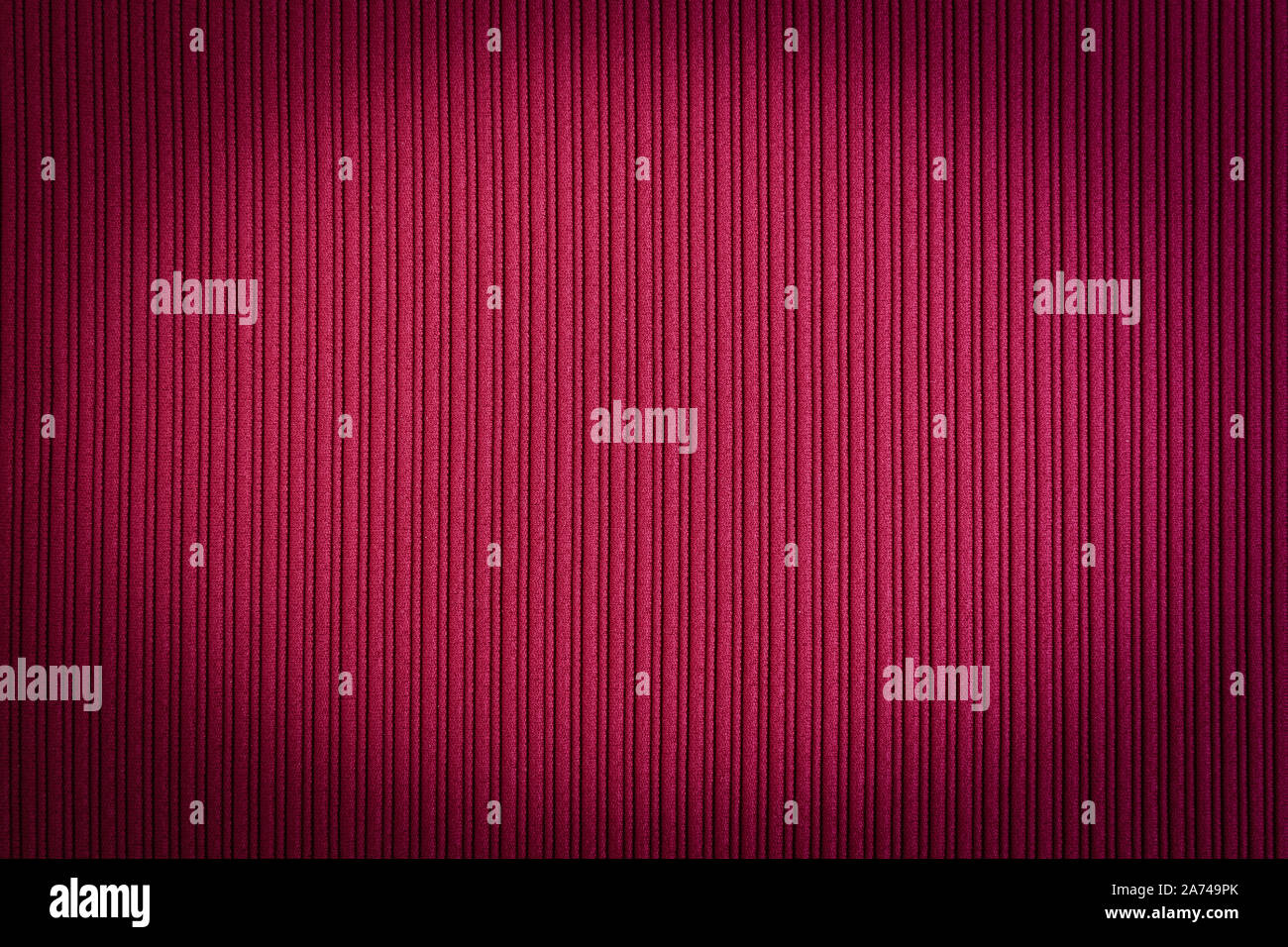 Decorative background red color, striped texture, vignetting gradient ...