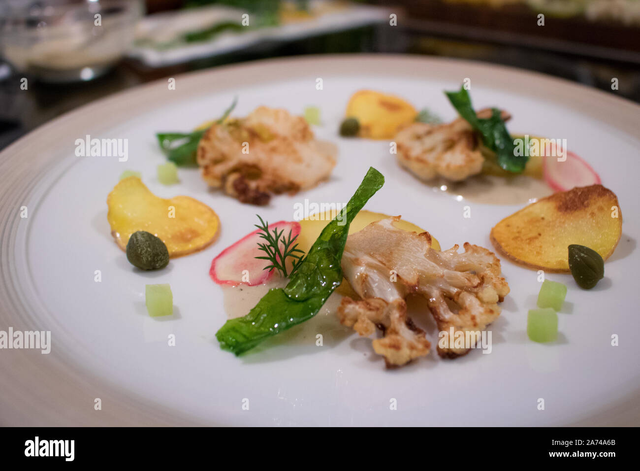 Modernist plating hi-res stock photography and images - Alamy
