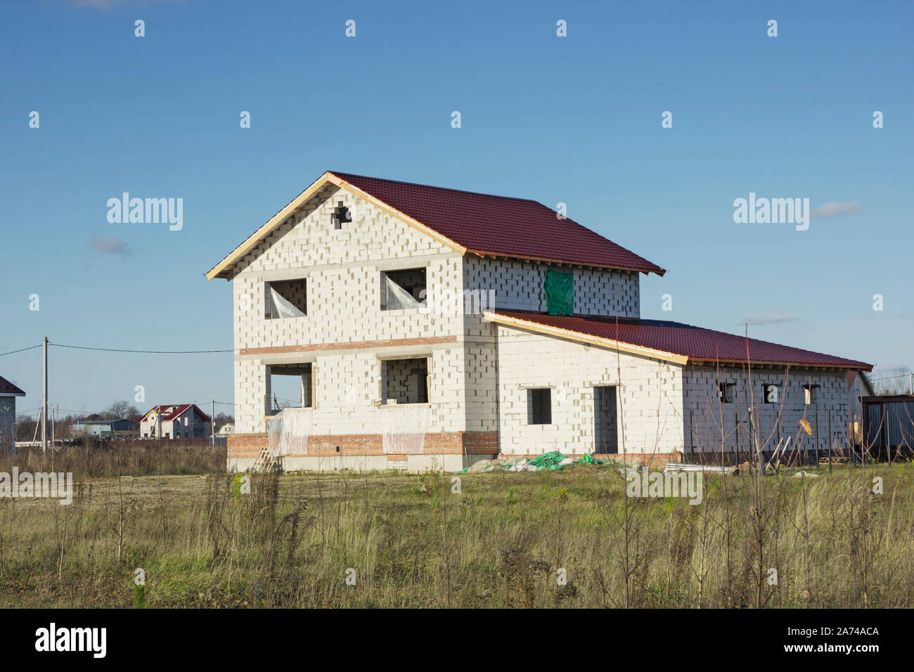 Construction foundation plot hi-res stock photography and images - Alamy