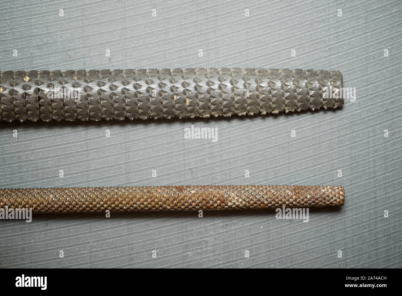 Files on a stone table Stock Photo - Alamy