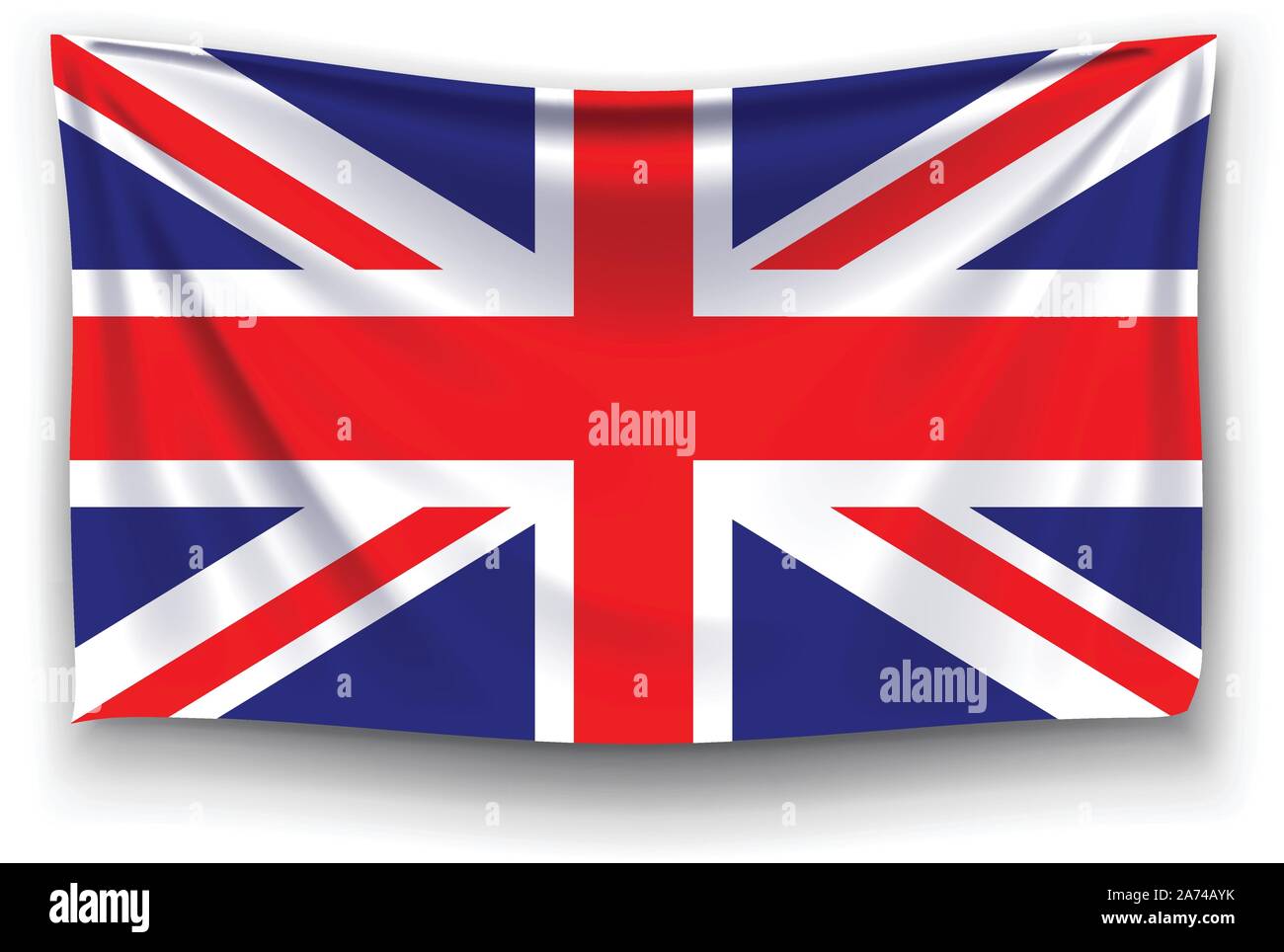Wave flag uk Stock Vector Images - Alamy