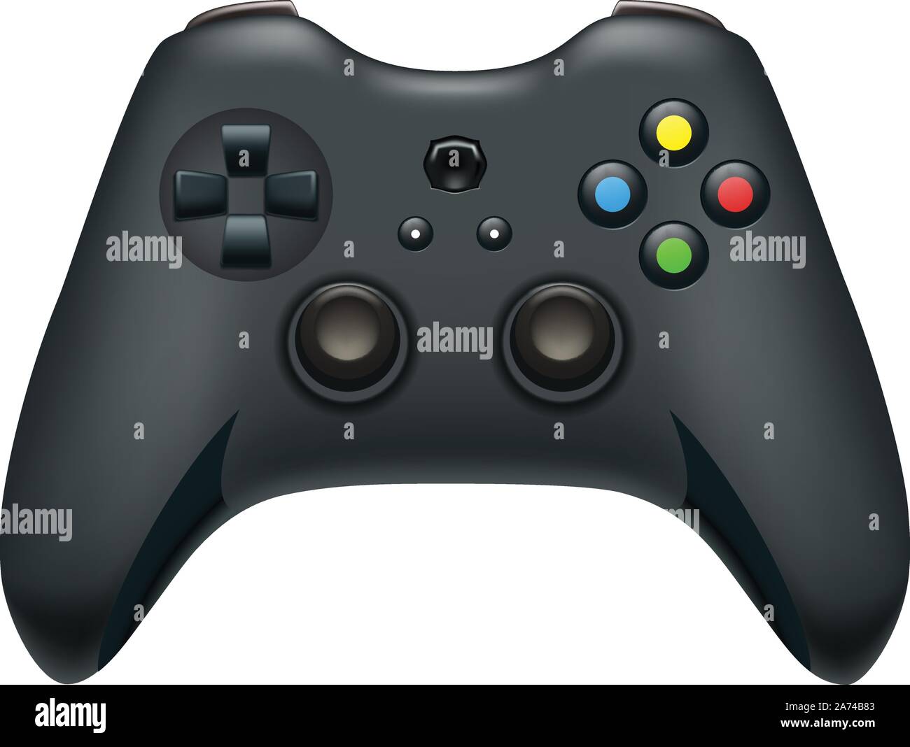 Black gamepad hi-res stock photography and images - Alamy