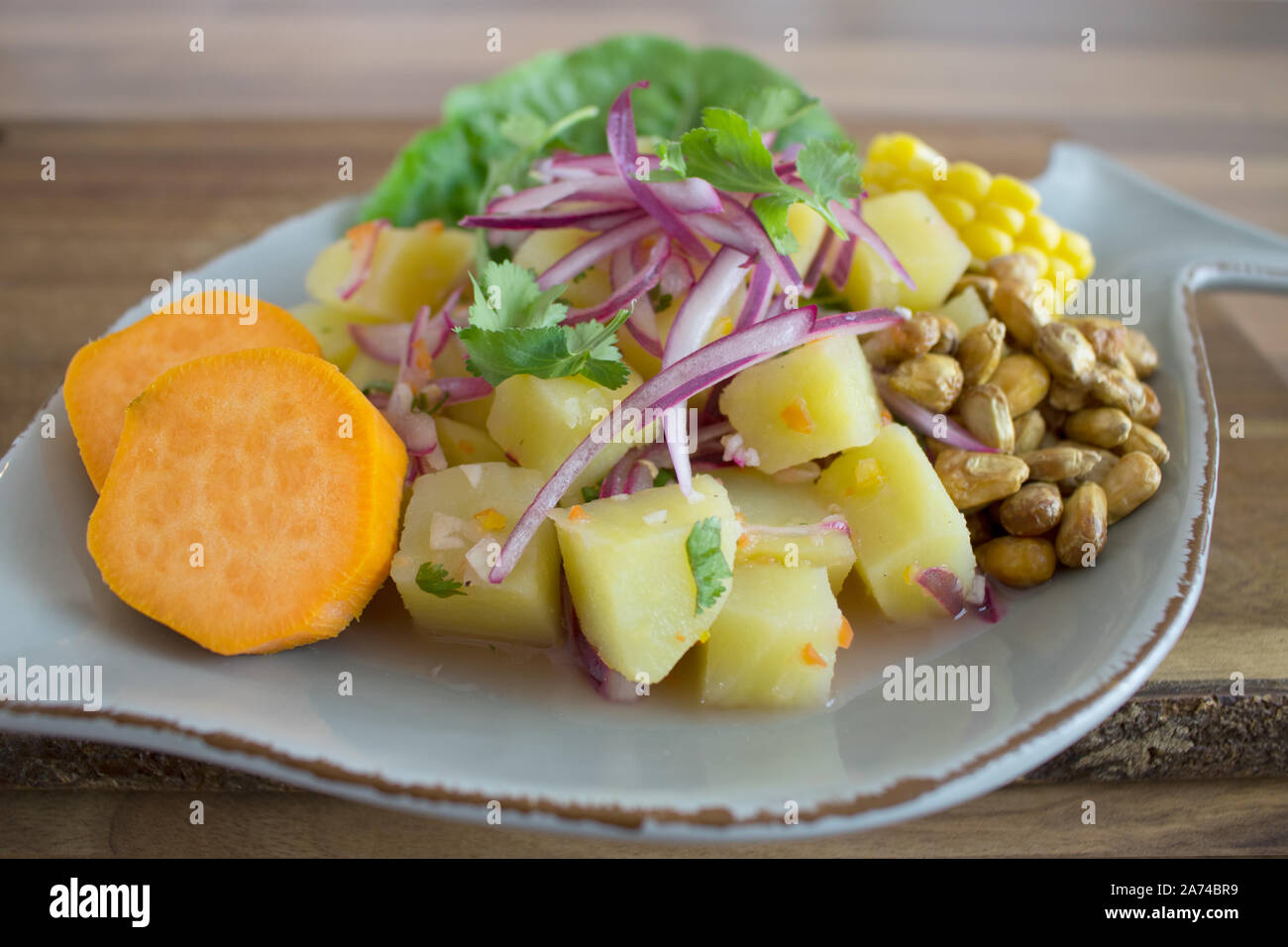 Diced sweet potato hi-res stock photography and images - Alamy