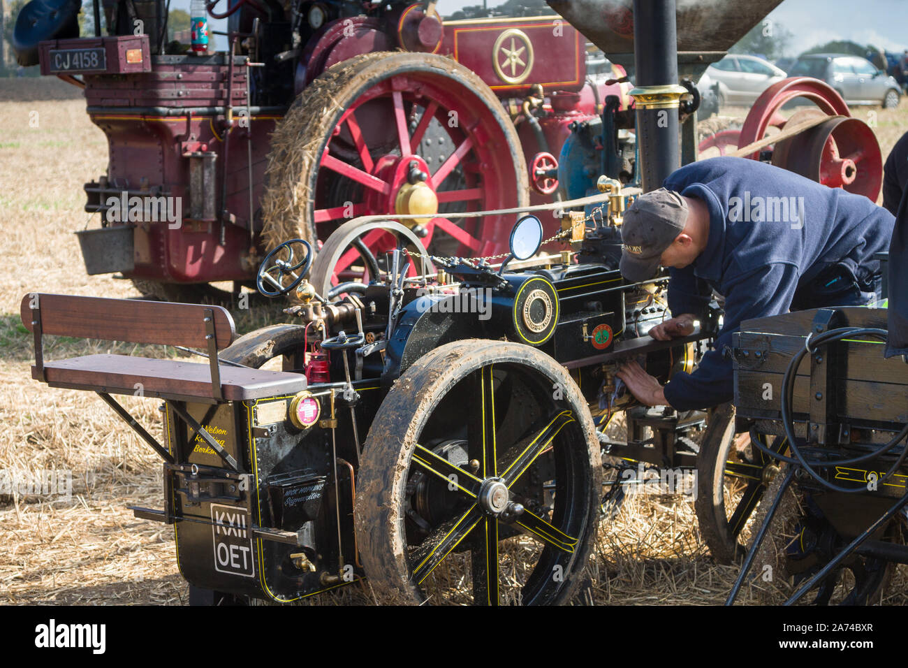 Ploughing steam engine hi-res stock photography and images - Alamy