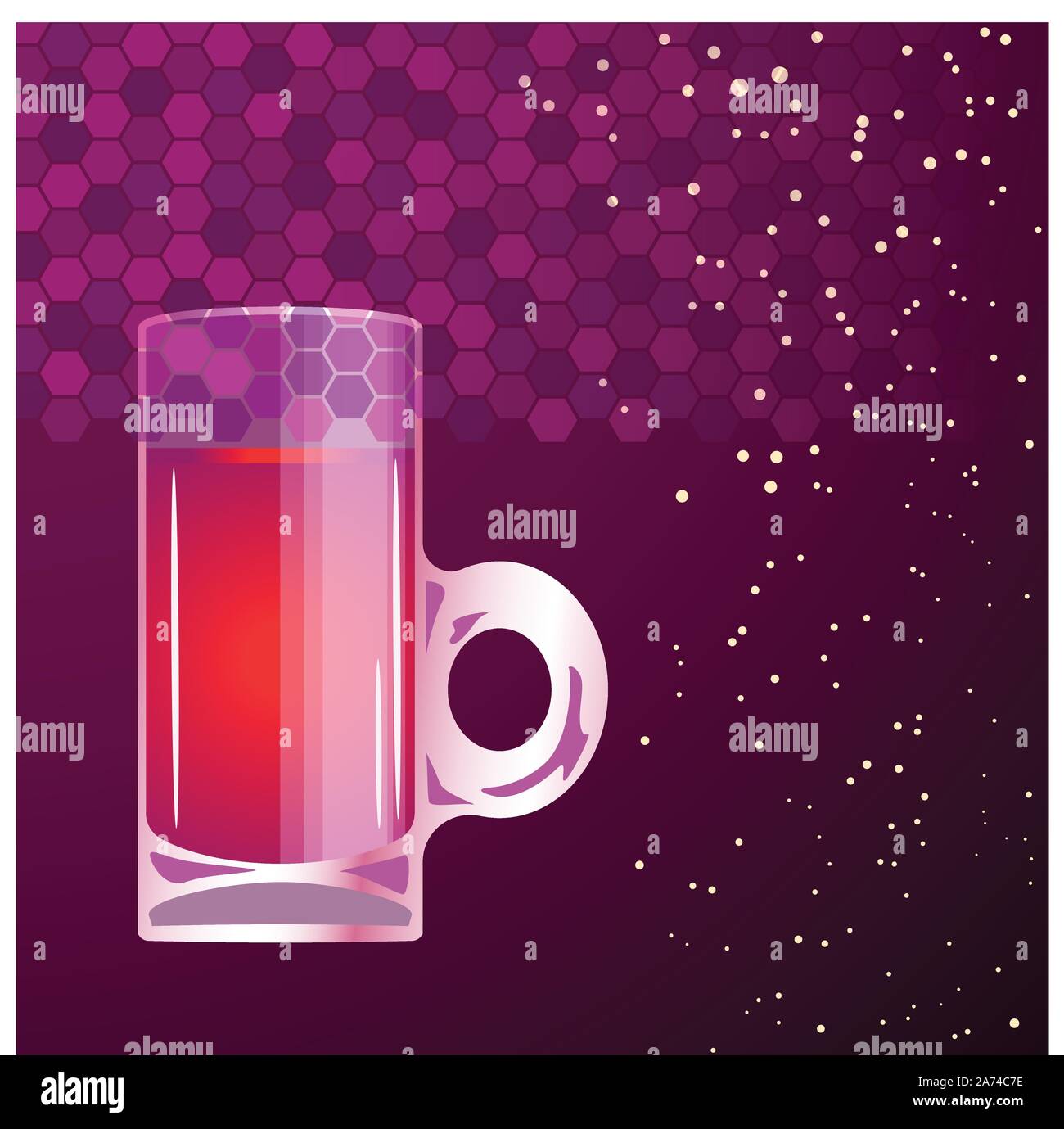 Macro shot blue color Stock Vector Images - Alamy