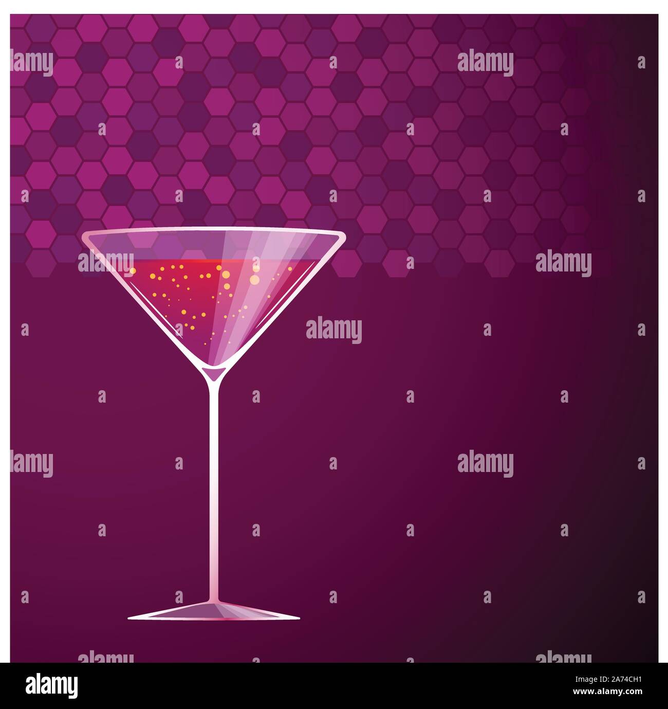 martini glass cocktail Stock Vector Image & Art - Alamy