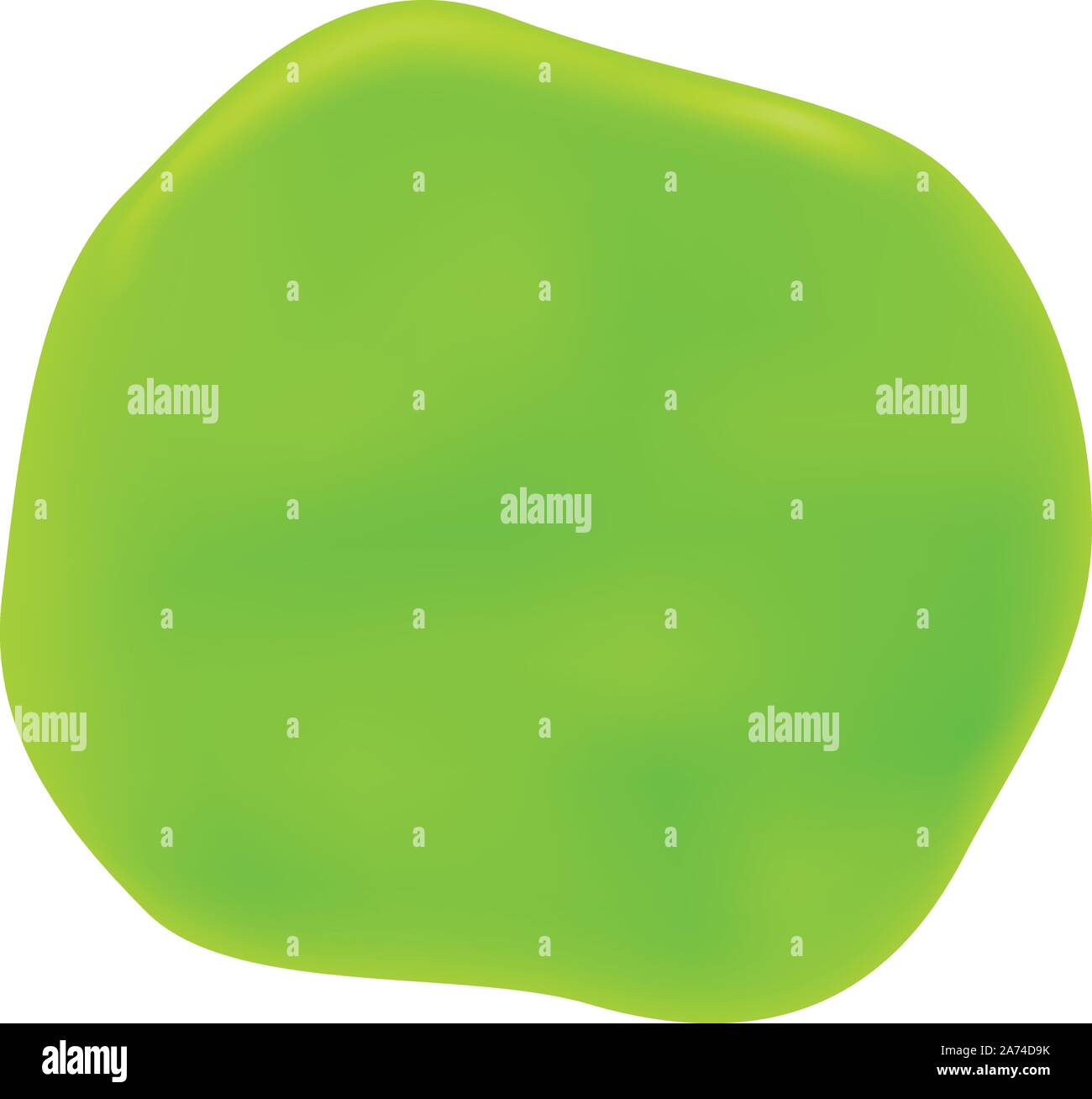 Chewing gum bubble green Stock Vector Images - Alamy