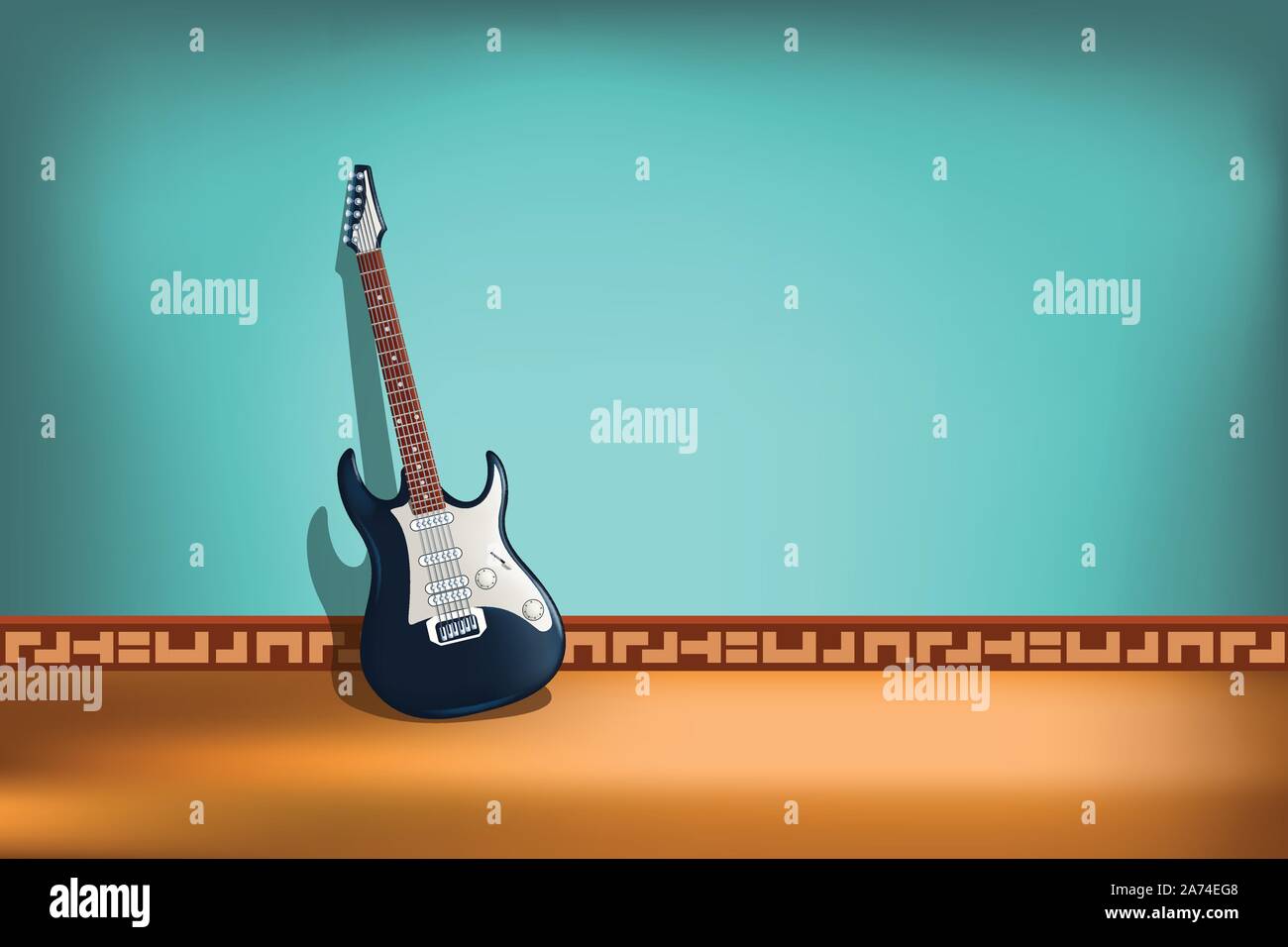 Musical picture Stock Vector Images - Alamy