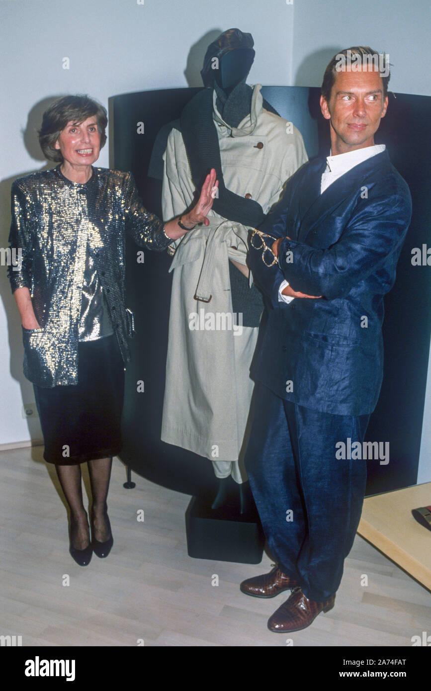 Fashion designer Wolfgang Joop opens his first exclusive boutique on 23 ...