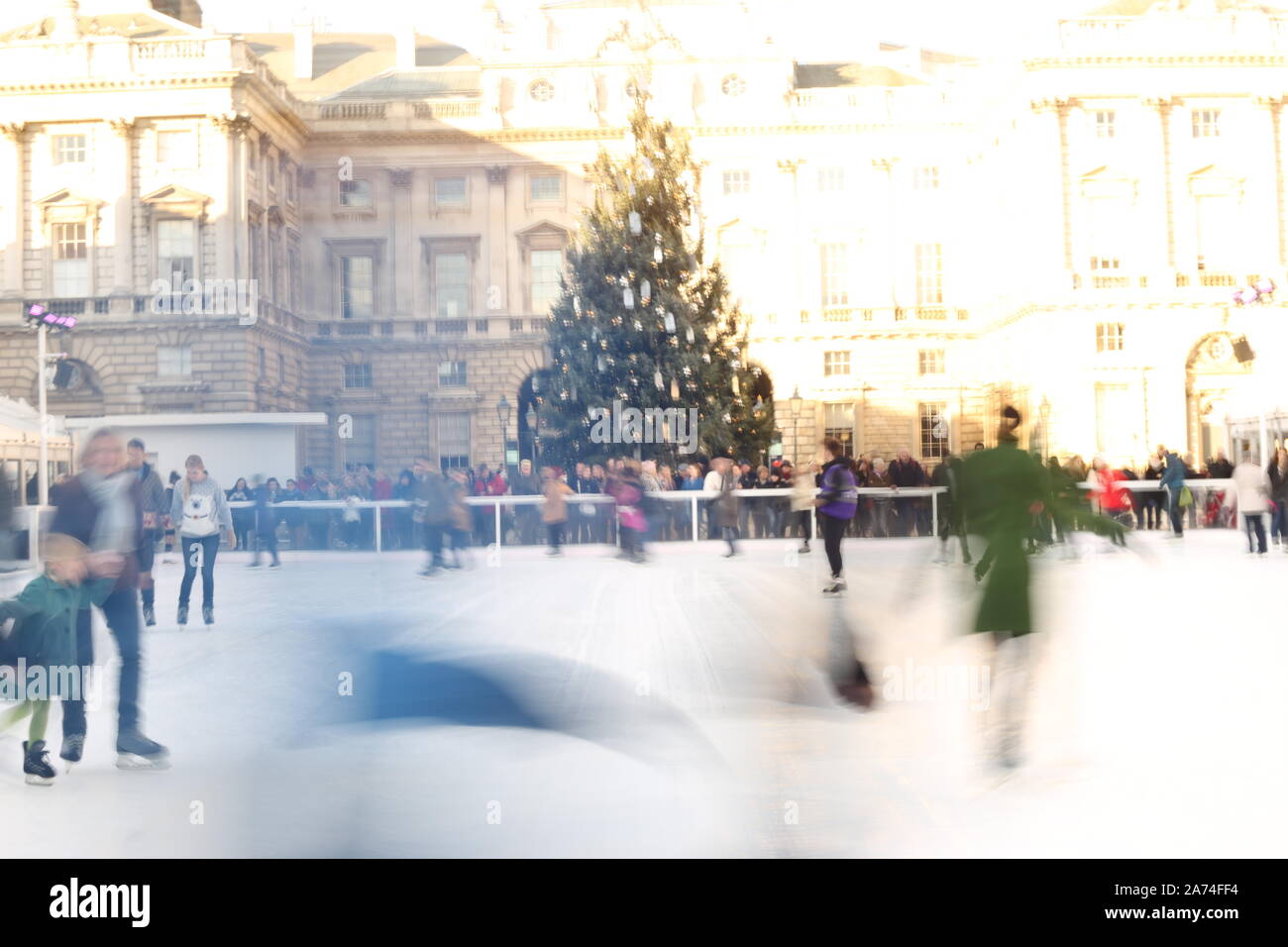A Day in London, Winter near Christmas time Stock Photo - Alamy