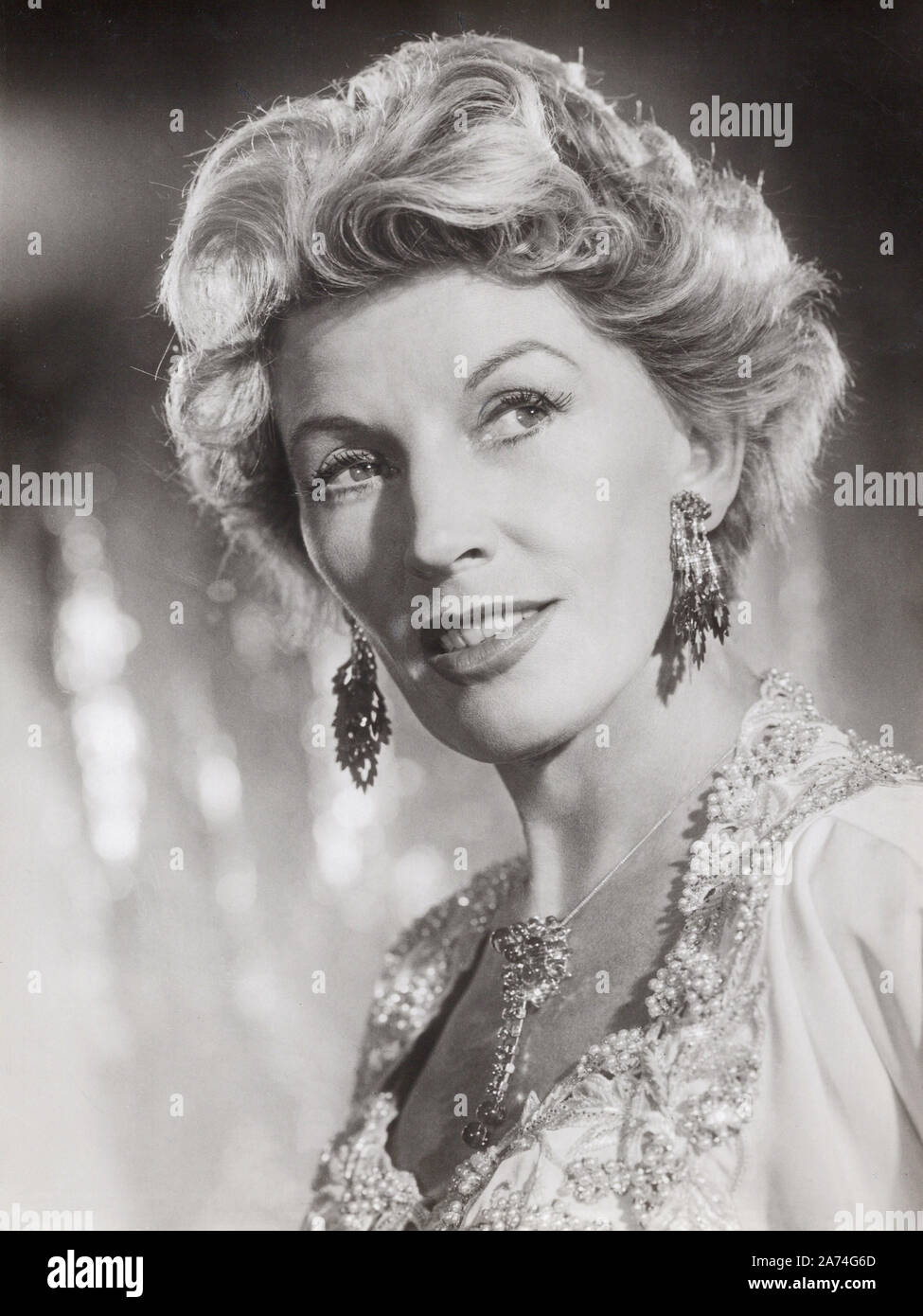 Lale Andersen, deutsche Sängerin, Deutschland, 1950er Jahre. German ...