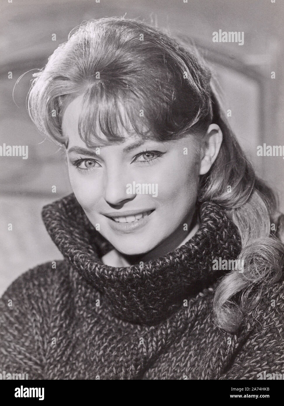 Karin Baal, deutsche Theater-, Film- und Fernsehschauspielerin ...