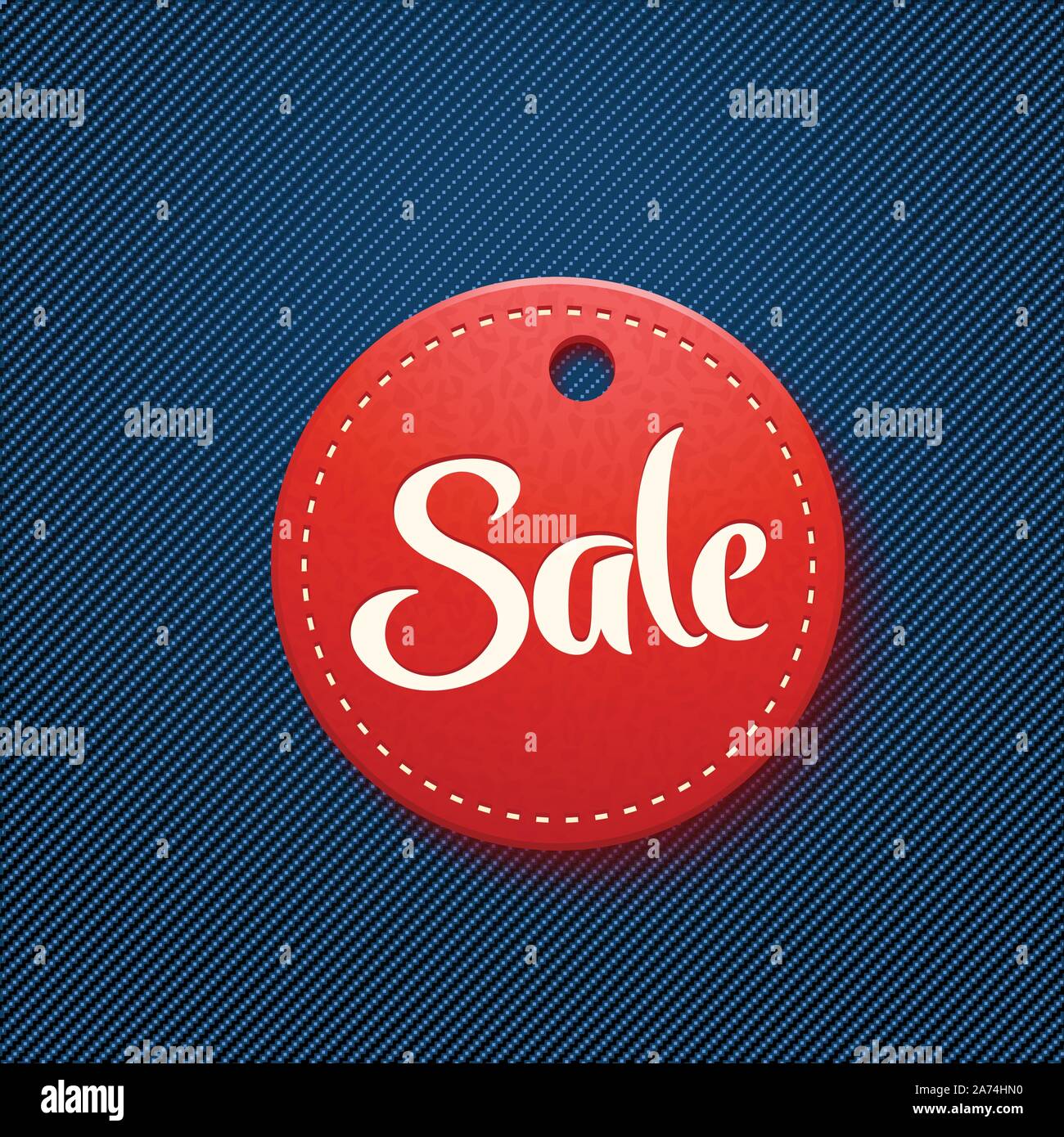 Label in denim jeans Stock Vector Images - Alamy