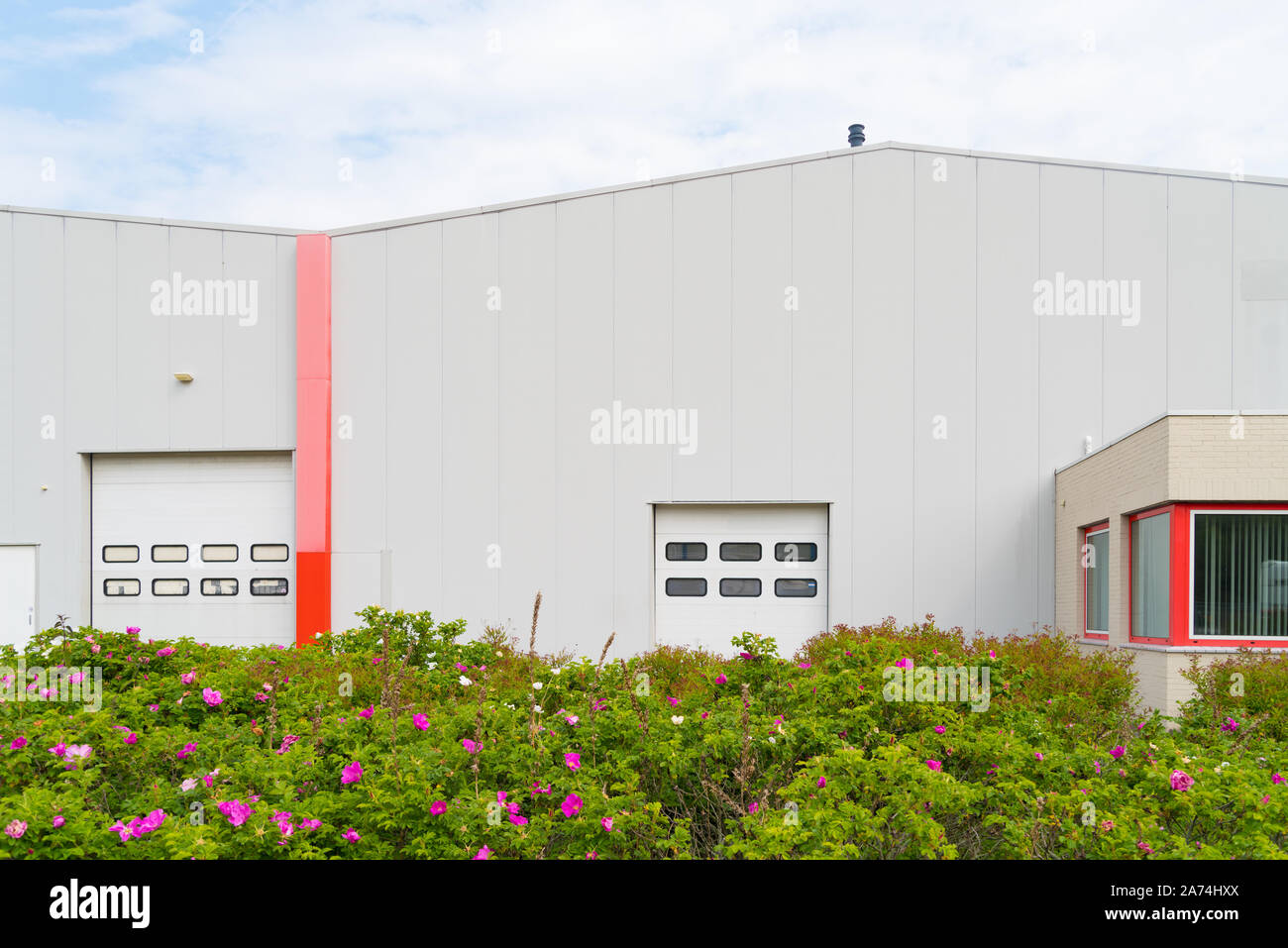 Industrial Warehouse Exterior