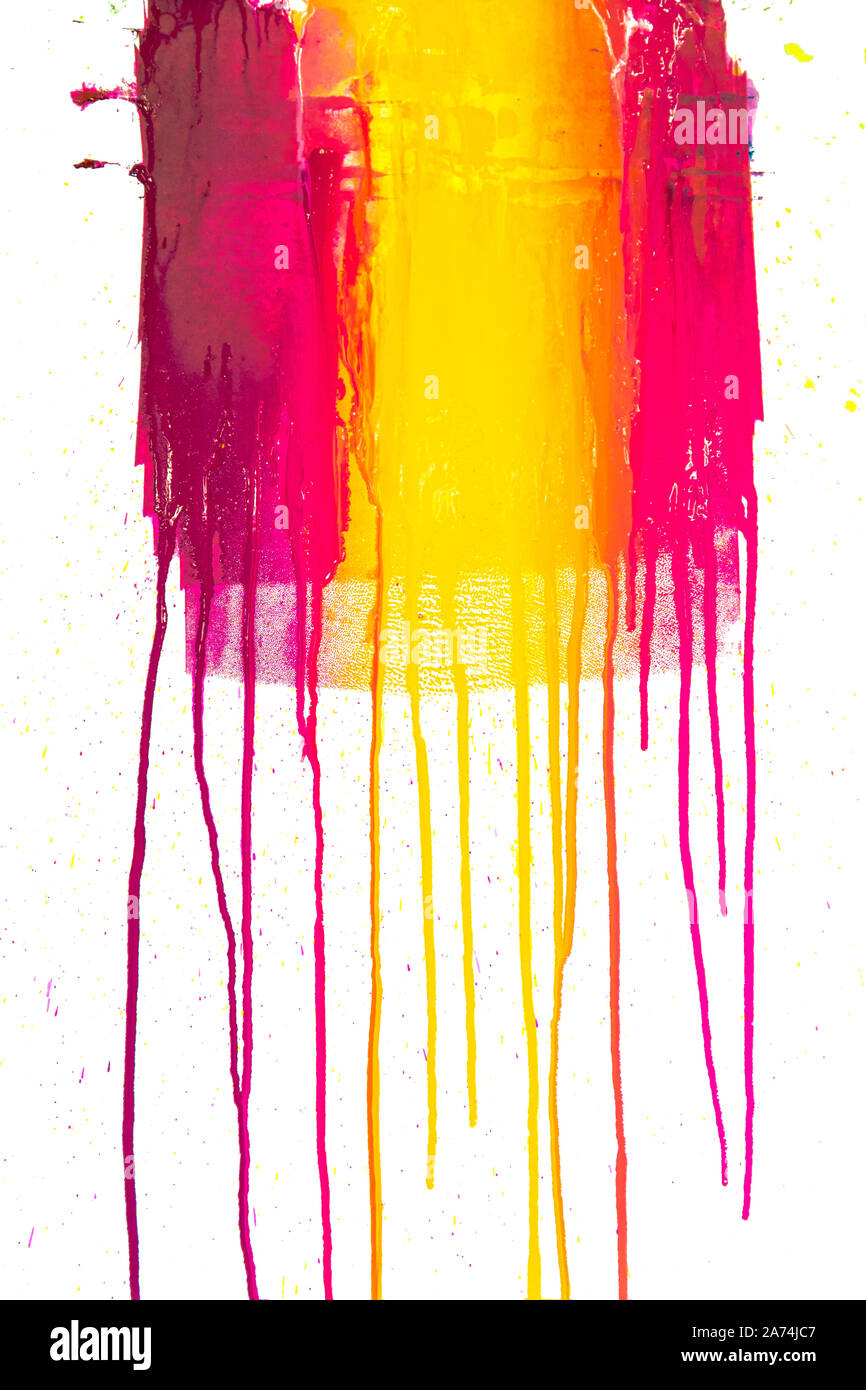 Smooth dripping blur paint hi-res stock photography and images - Alamy