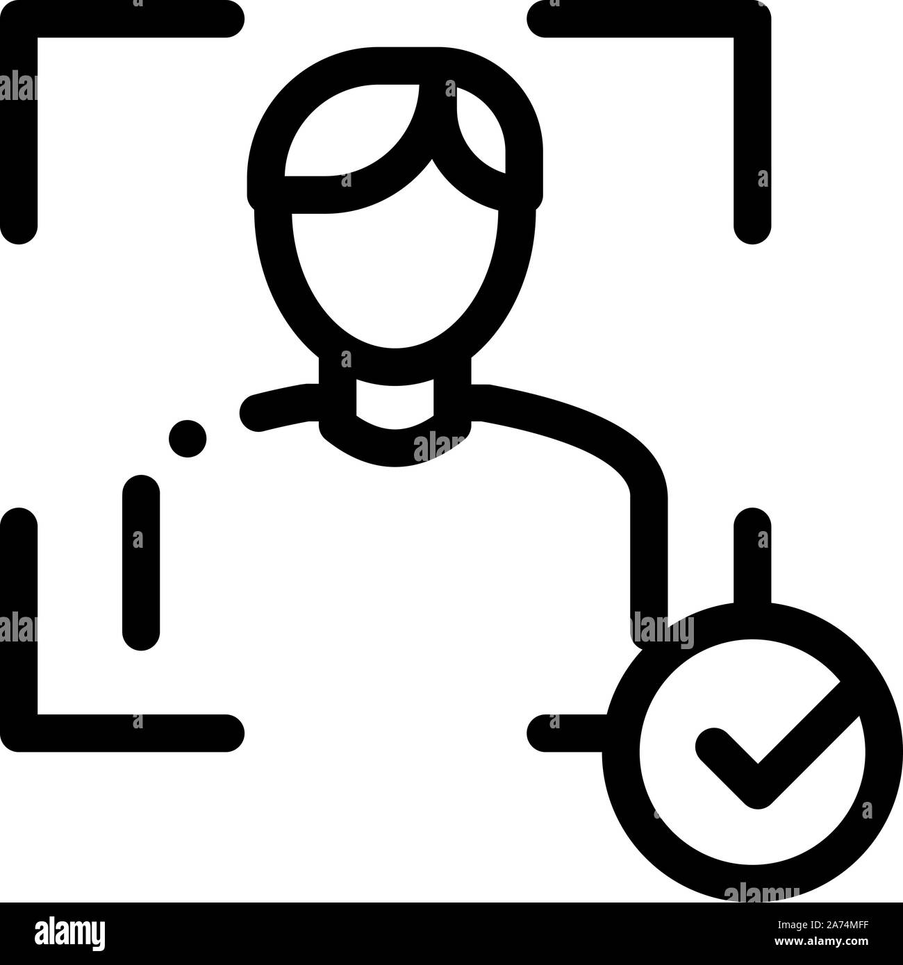 Man Winner Human Talent Icon Vector Illustration Stock Vector Image ...