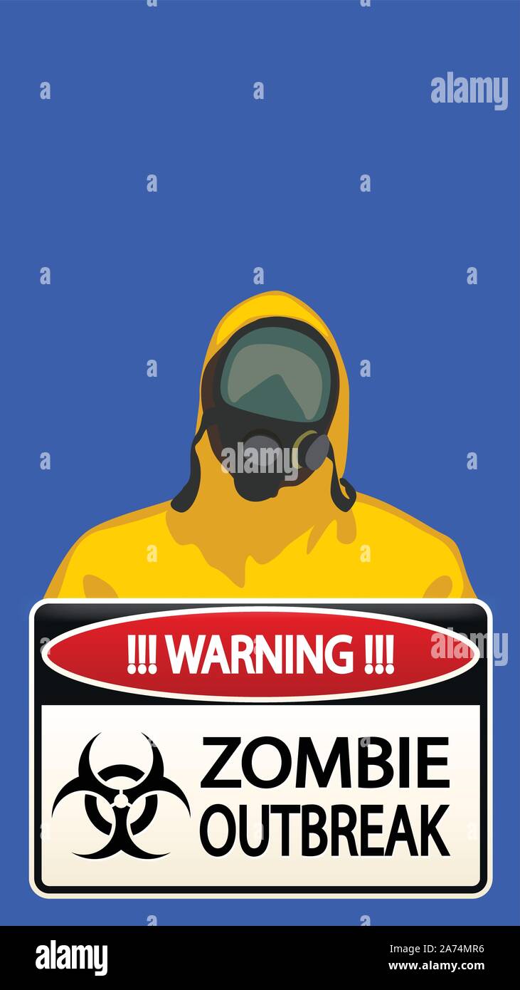 bio hazard man 04 Stock Vector Image & Art - Alamy