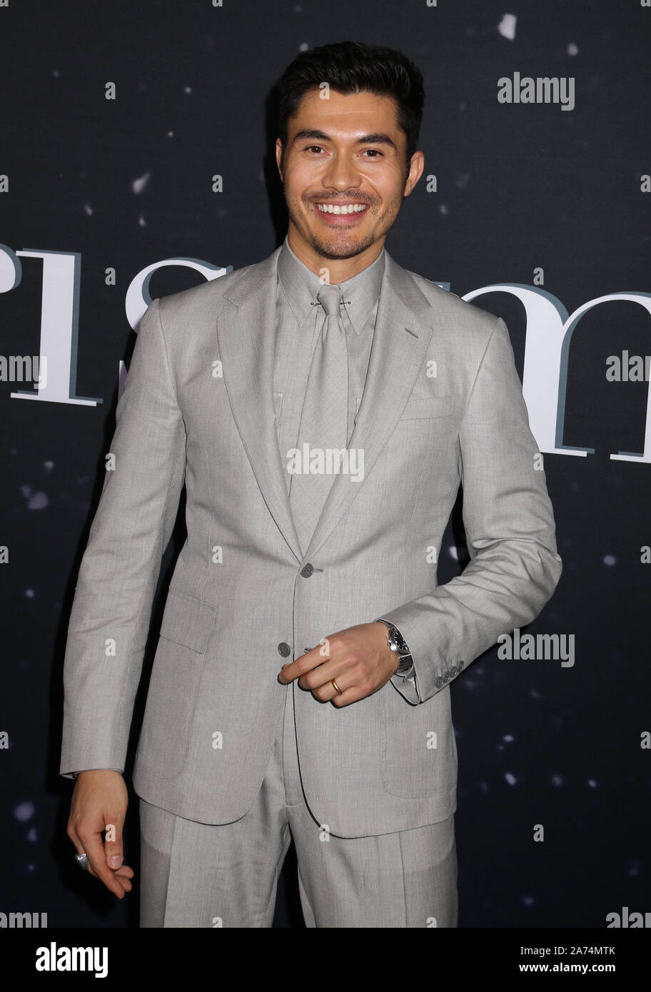 October 29, 2019, New York, New York, USA: Actor HENRY GOLDING attends ...