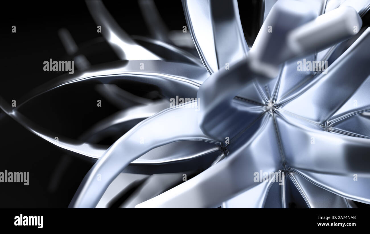 Abstract form. 3d rendering 3d illustration Stock Photo - Alamy