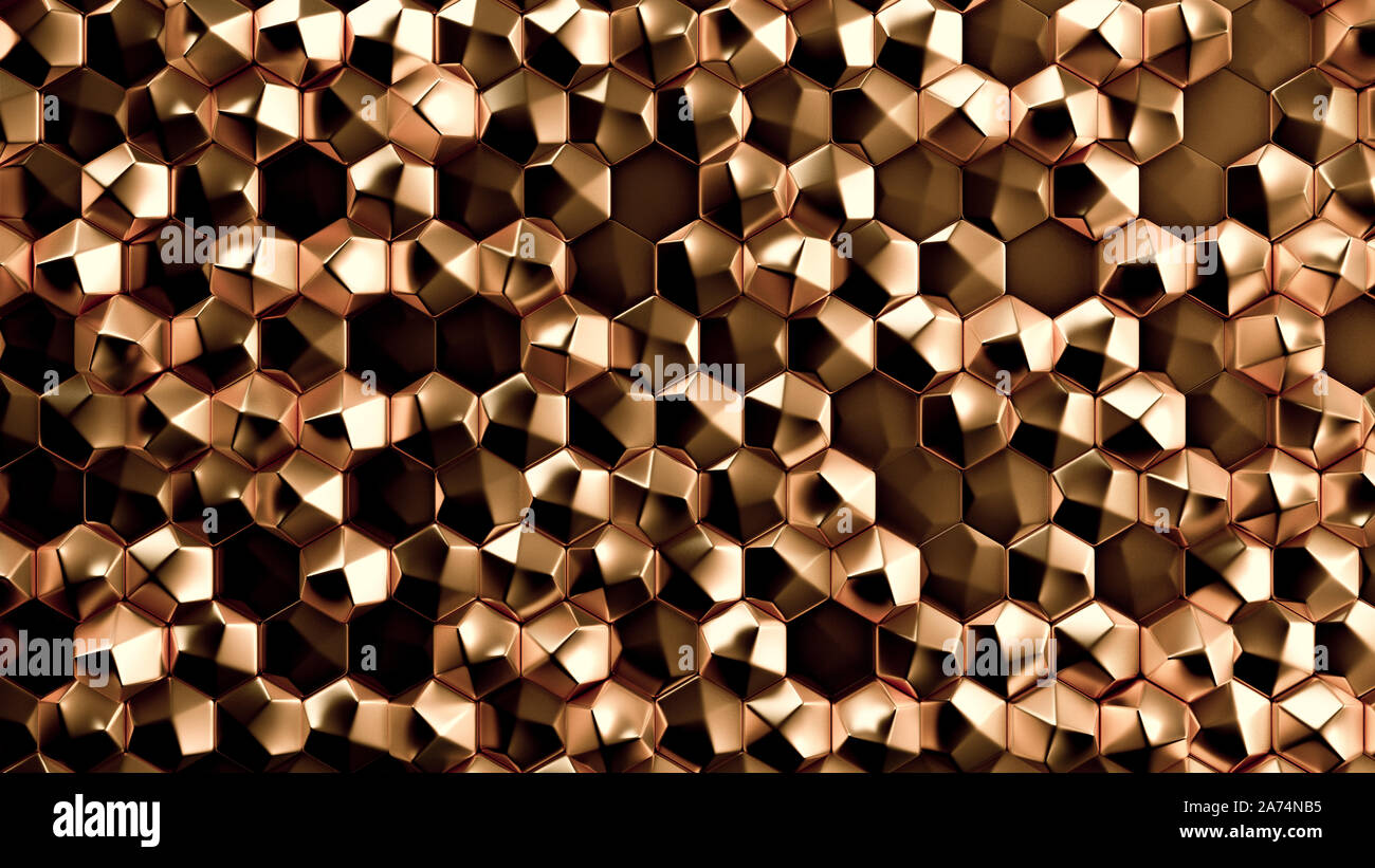 Gold metal background texture. 3d rendering, 3d illustration Stock ...