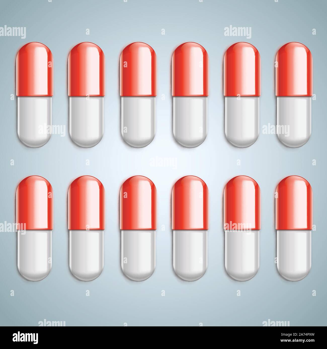 One pill water Stock Vector Images - Alamy