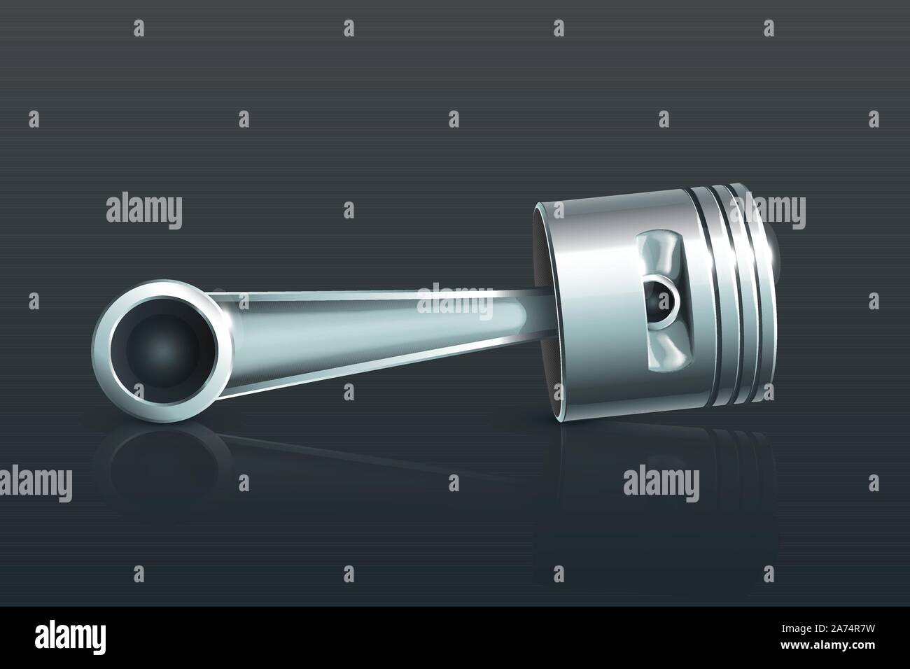 Piston valve Stock Vector Images - Alamy