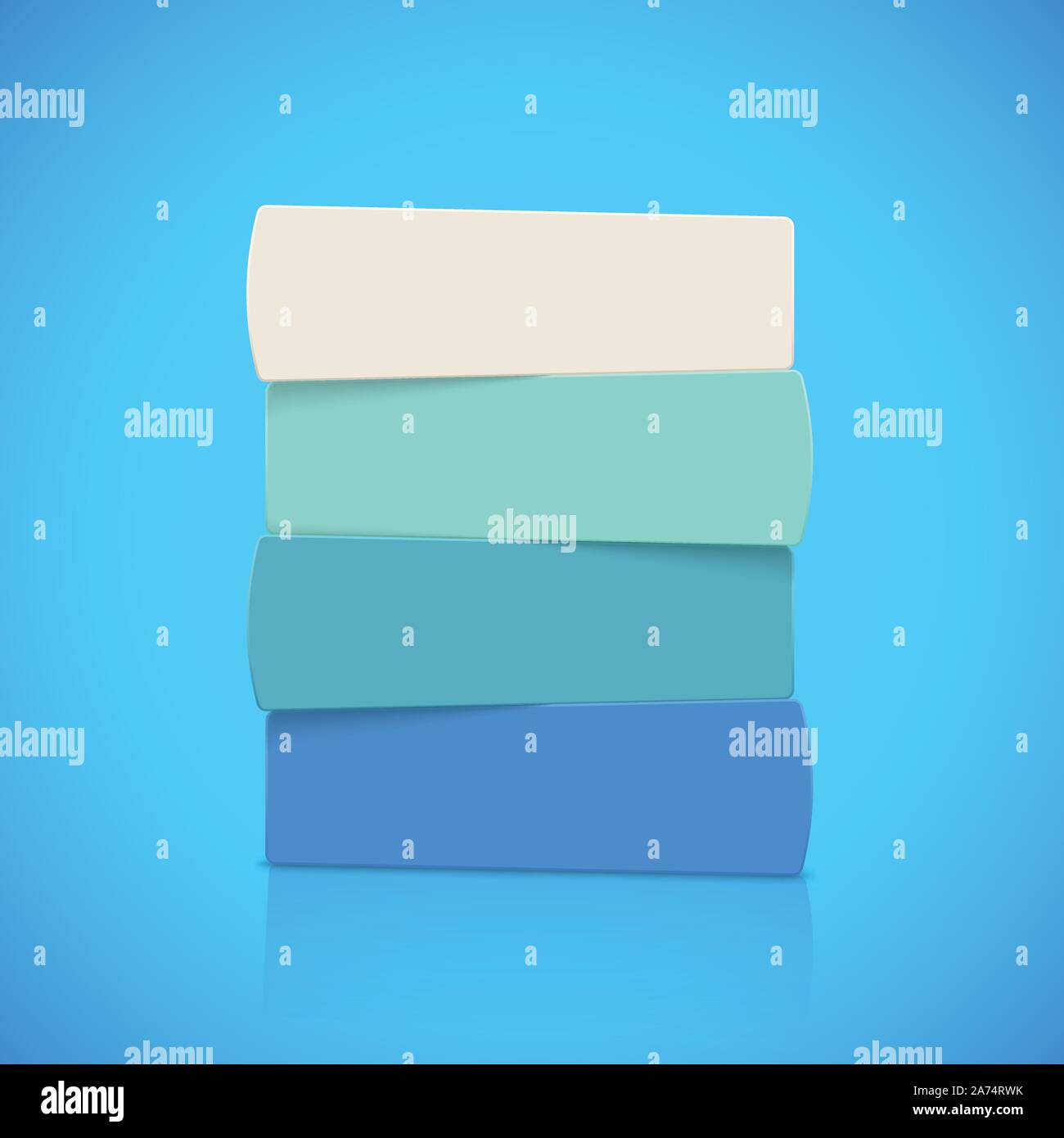 pointer boards on blue Stock Vector Image & Art - Alamy