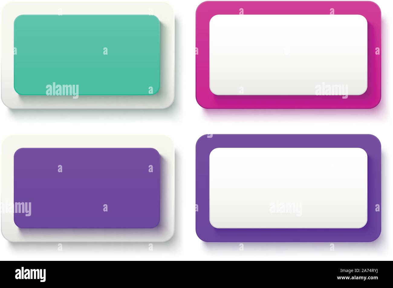 paper label set 02 Stock Vector Image & Art - Alamy