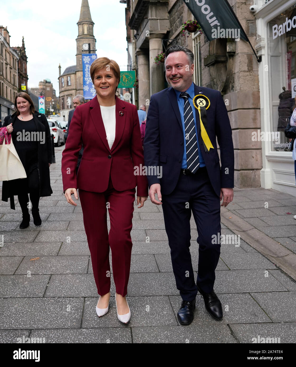 Stirling, Scotland, UK. 30th Oct, 2019. Scotland's First Minister ...