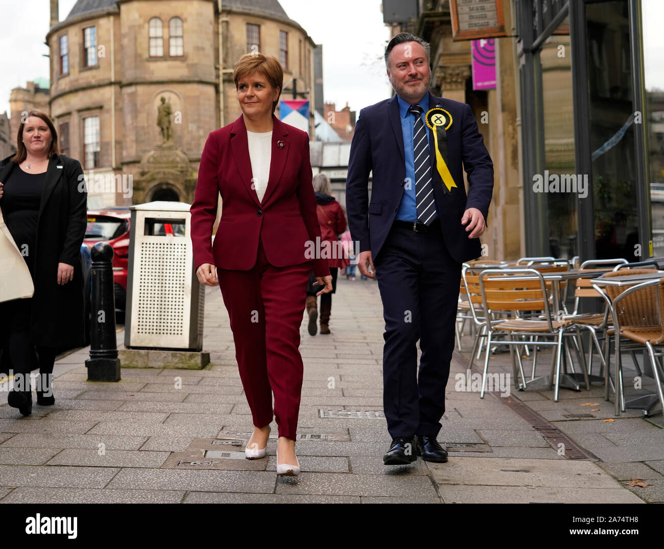 Stirling, Scotland, UK. 30th Oct, 2019. Scotland's First Minister ...