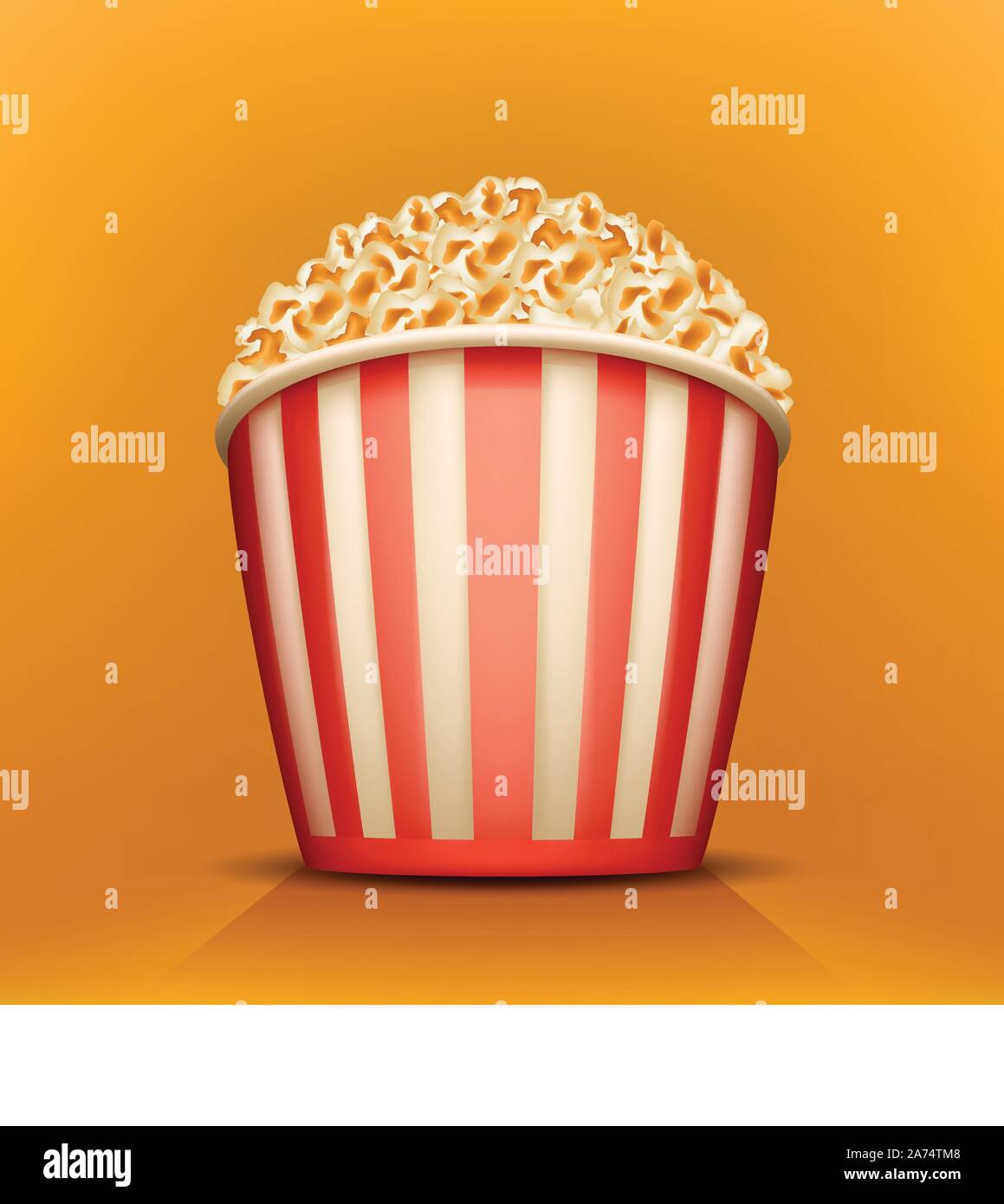 picture of popcorn Stock Vector Image & Art - Alamy