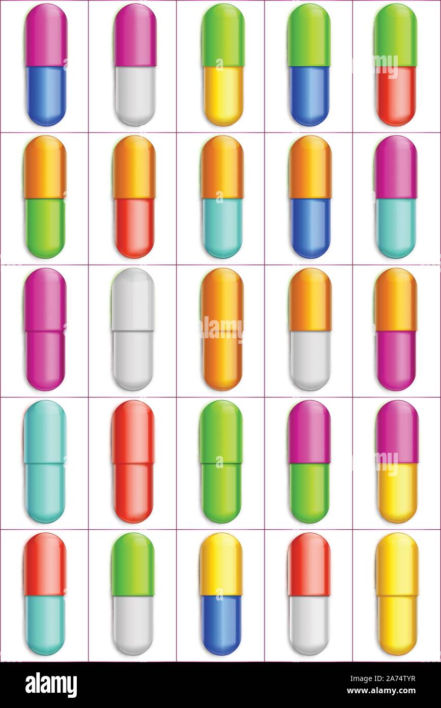pills set finish Stock Vector Image & Art - Alamy
