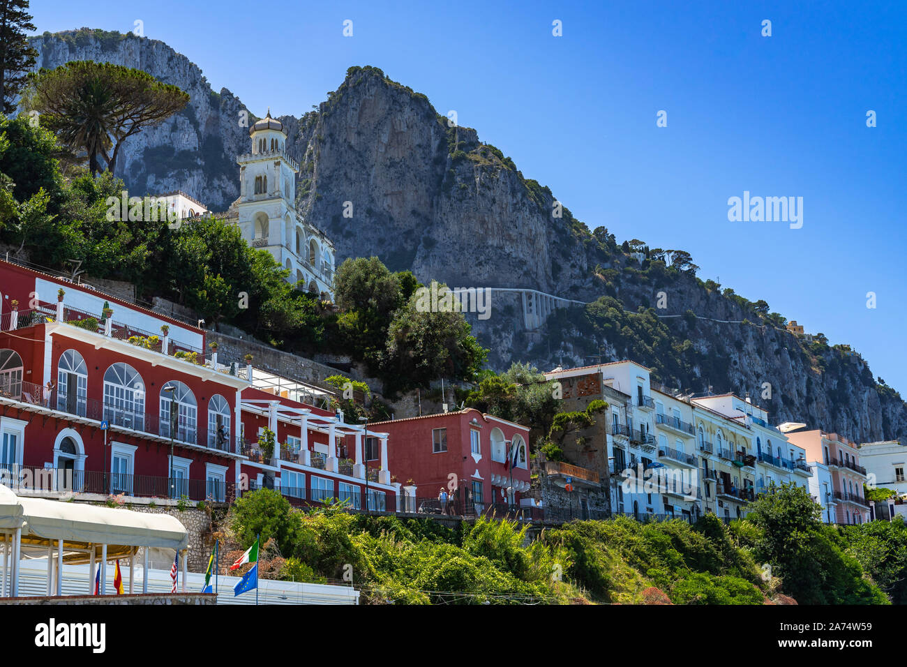 Buildings in capri hi-res stock photography and images - Alamy